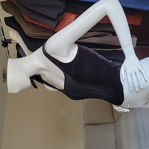 Express | Tops | Express Contour Velvet Corset Tank | Poshmark